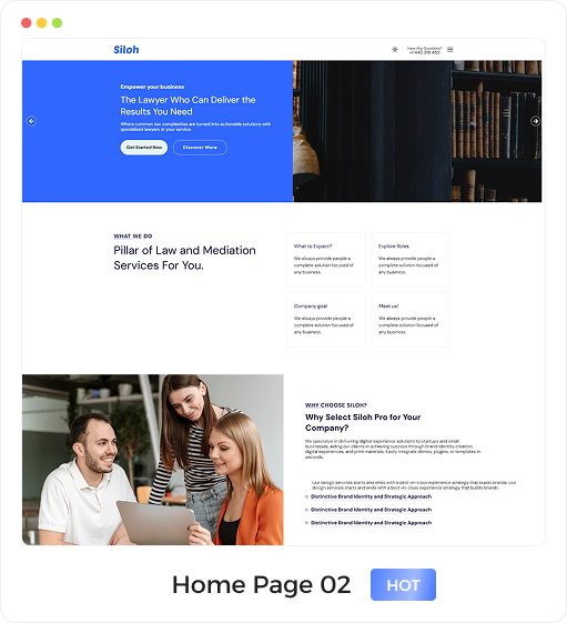 Siloh Pro | Advanced HubSpot Theme for All